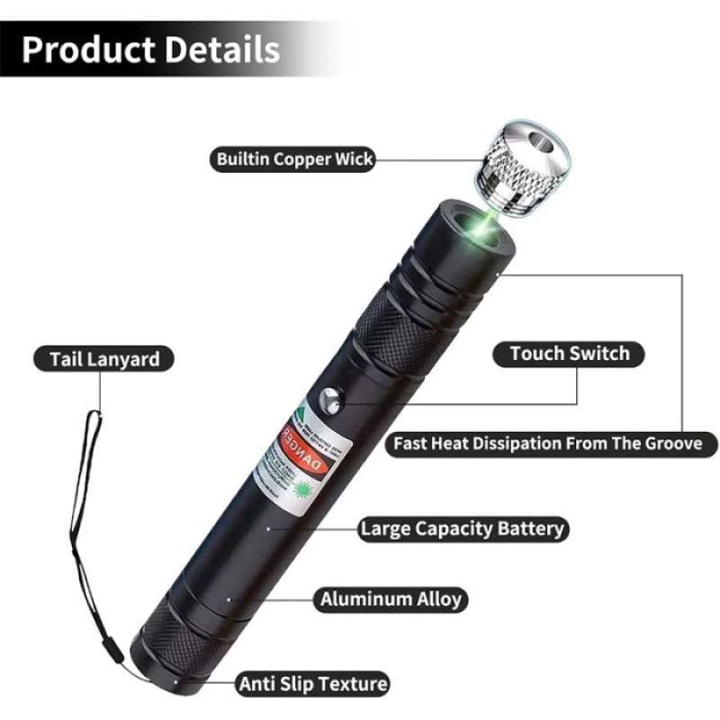 Promo Lampu Laser Pointer Presentasi Green Laser Hijau Senter Laser ...