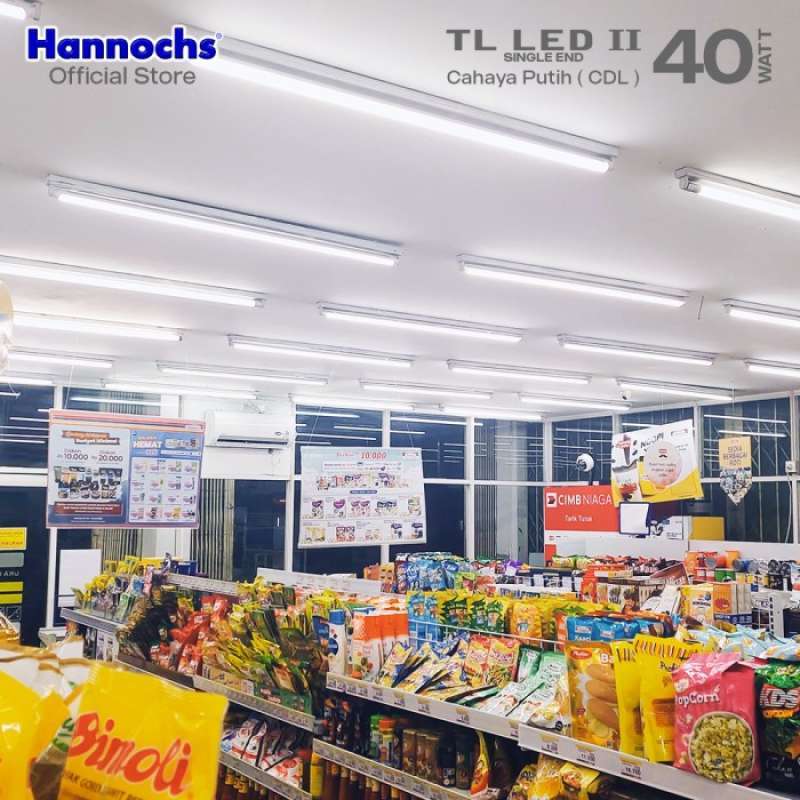 Promo Lampu Tl Led Ii Single End 40 Watt Lampu Tube Light - Putih ...