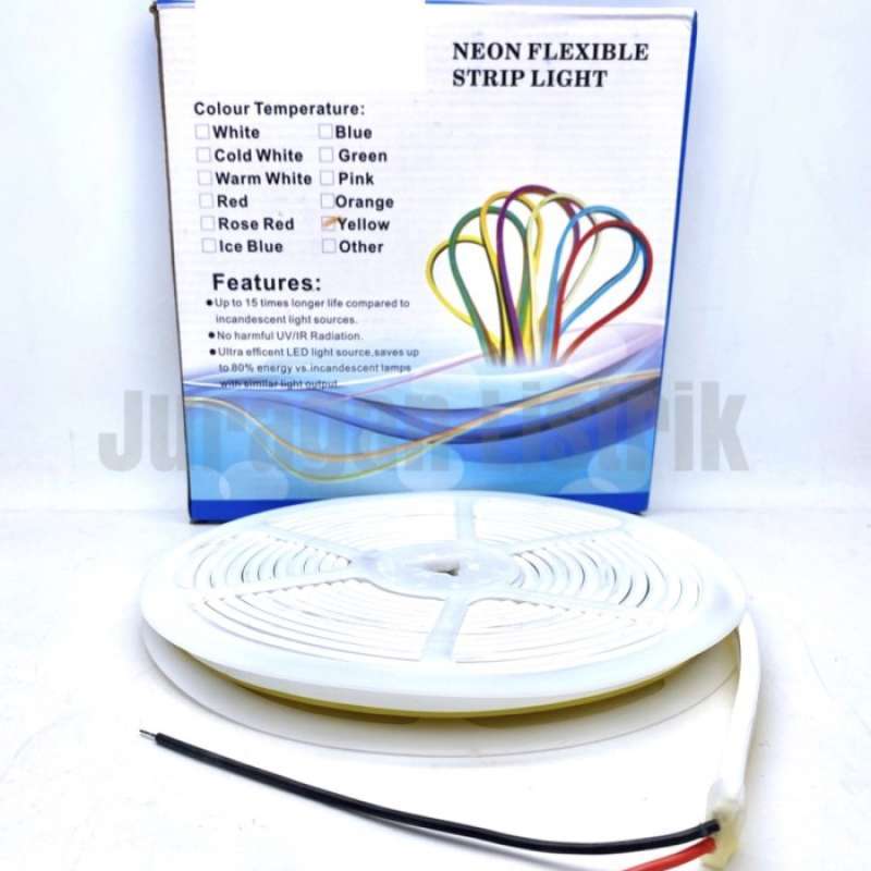 Promo Lampu Led Neon Flex Led Strip Flexible 5 Meter Dc 12v Ip65 ...