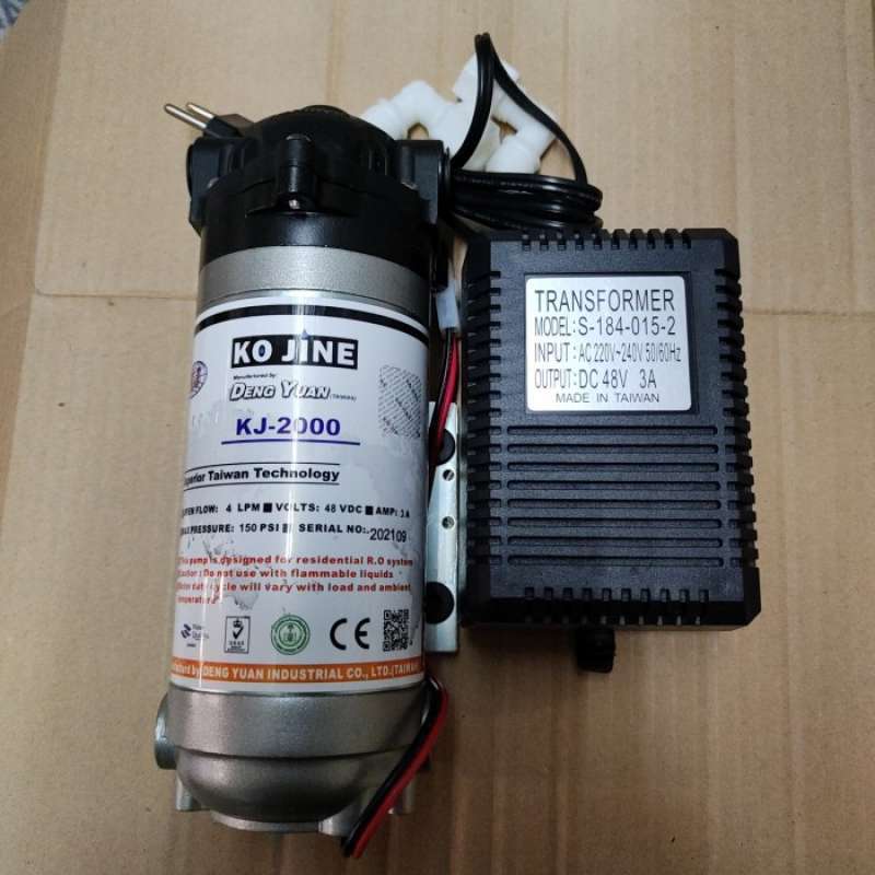 Promo Pompa Kojine/booster Pump Kojine 48 Vdc Reverse Osmosis Kj-2000 ...
