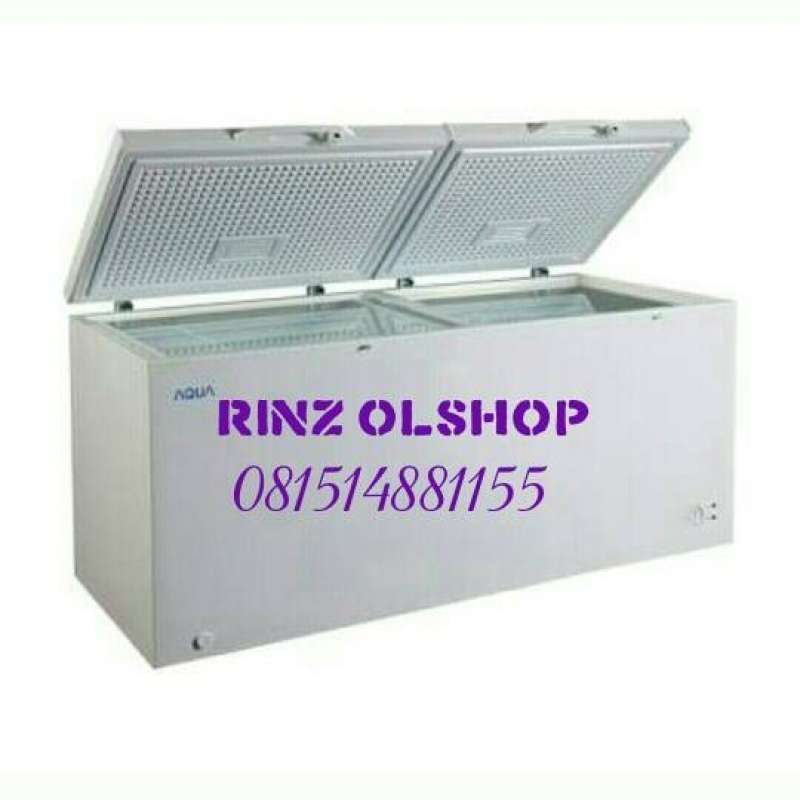 Promo Aqua By Sanyo Chest Freezer Aqf-420w Diskon 23% Di Seller ...
