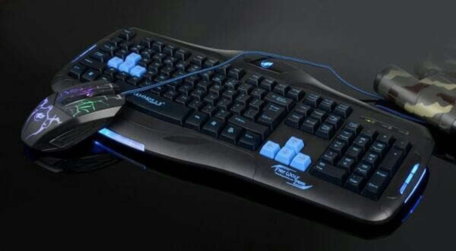 Promo Keyboard Mouse Combo Warwolf Km780 Diskon 23% Di Seller Lepimu ...