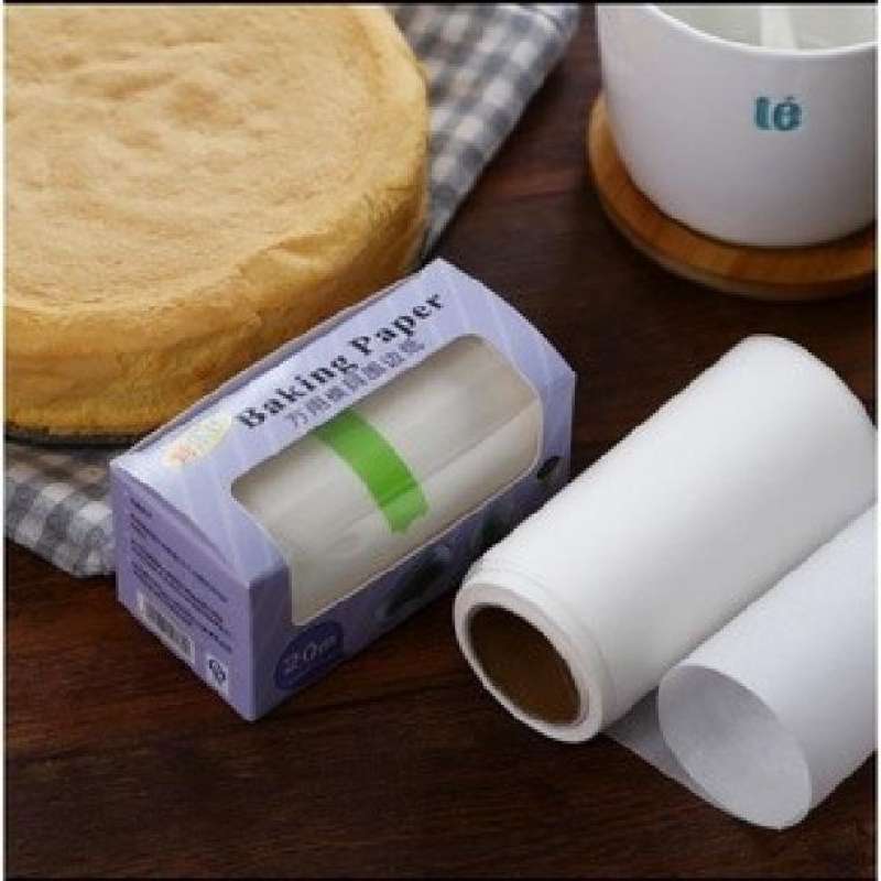 Jual Baking Paper Roll Dan Bulat 15cm 20cm - Roll 20meter Di Seller ...