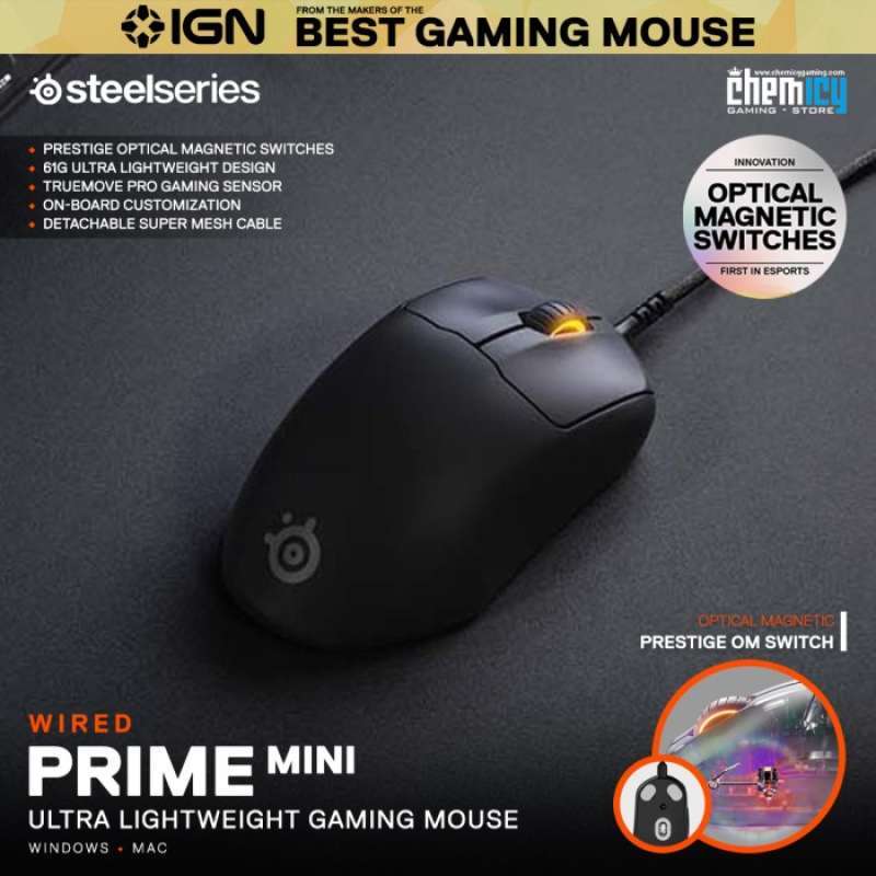 Promo Prime Mini Ultra-lightweight Gaming Mouse Diskon 23% Di Seller ...