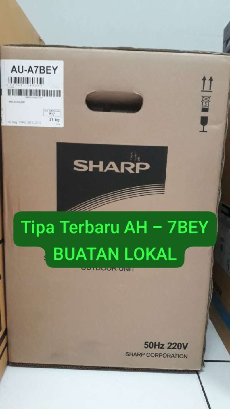 Promo Outdoor Ac Sharp 3/4 Pk Ah7bey Lokal R32 Freon Full Barang Baru ...