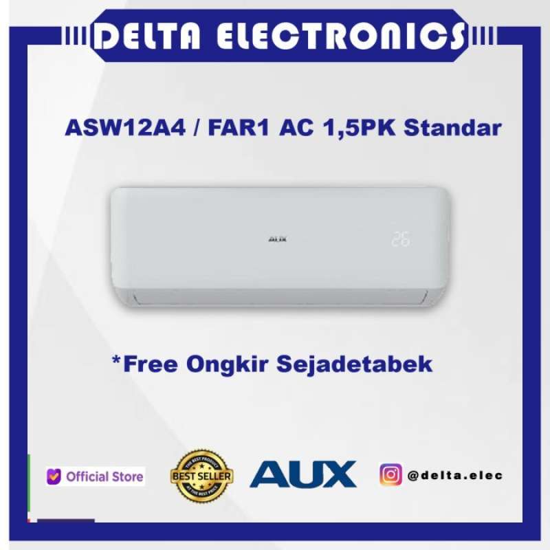 Promo Aux Ac Split 1,5pk-asw-12a4/fcr1/wh[1050wat] Unit Only Diskon 33% ...