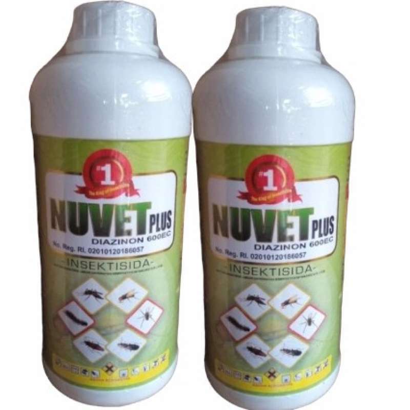 Promo Obat Fongging Nyamuk Lalat Nuvet Plus 600 Ec 1 Liter Diskon 33% ...