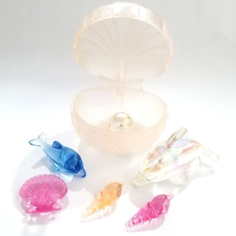 Jual Cool Rainbow Colorful Dolphin Pearl Seashell Acrylic Crystal ...