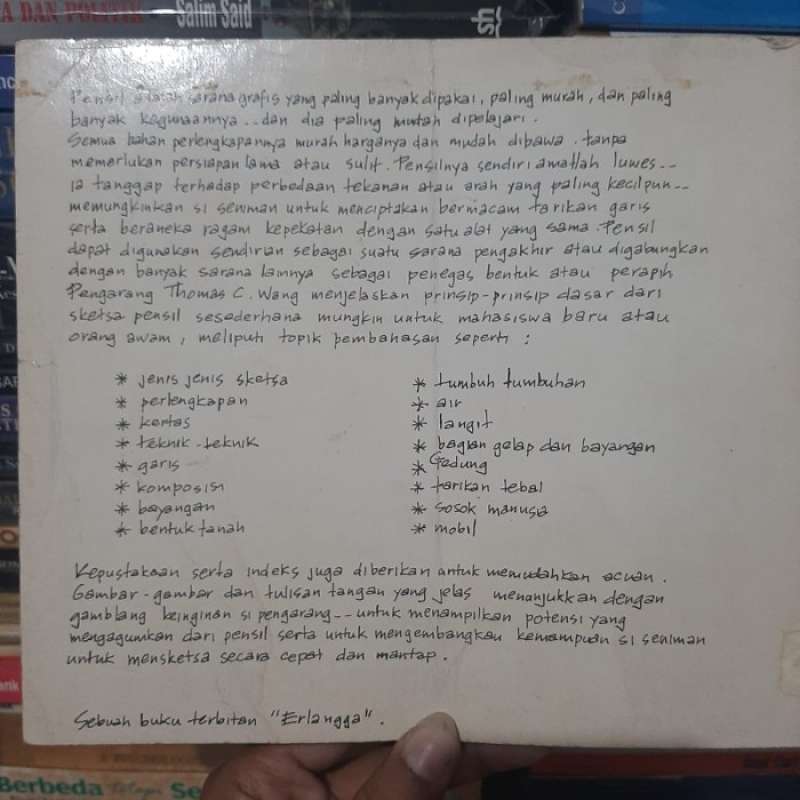 Jual Sketsa Pensil By Thomas C Wang Original Di Seller Circlet ...