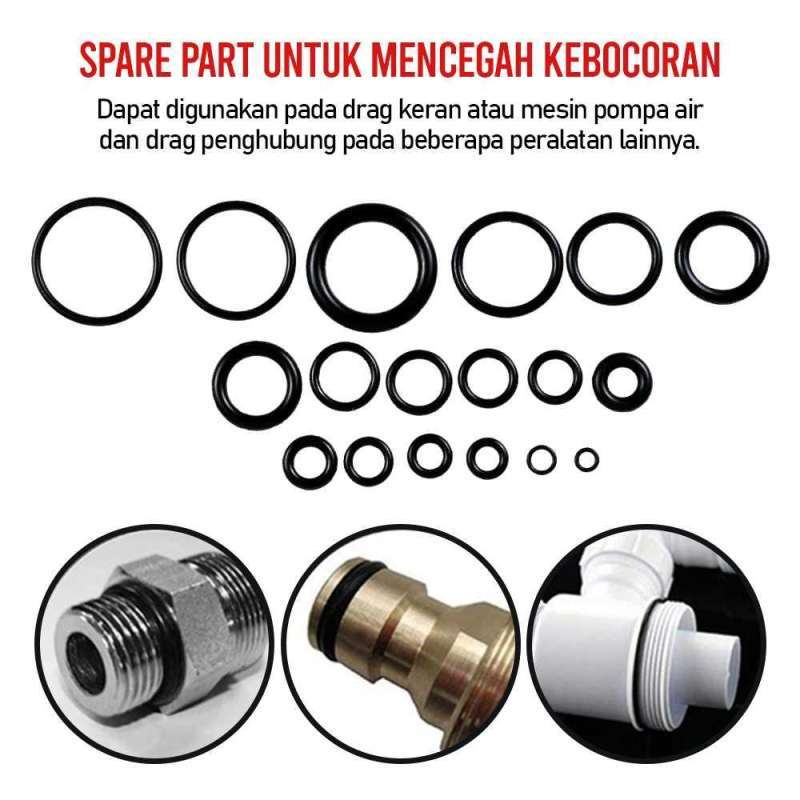 Jual Karet Rubber O-ring Seal Tightening Multifungsi E436 Pompa Aquarium Portable Sedot Kecil ...