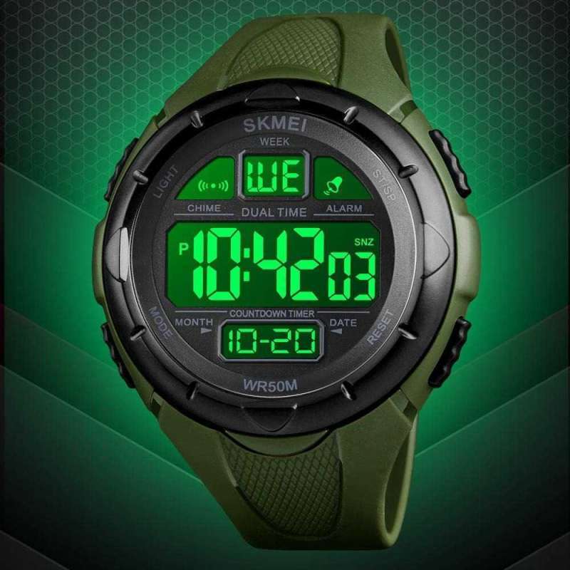 Jual Jam Tangan Digital Pria 1656 Aneh Pria Casual Jarum Divigo Tangam ...
