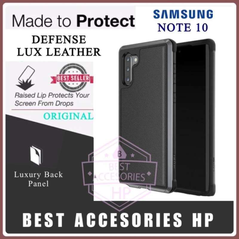 Promo Samsung Galaxy Note 10 X-doria Defense Lux Leather Original Hard ...