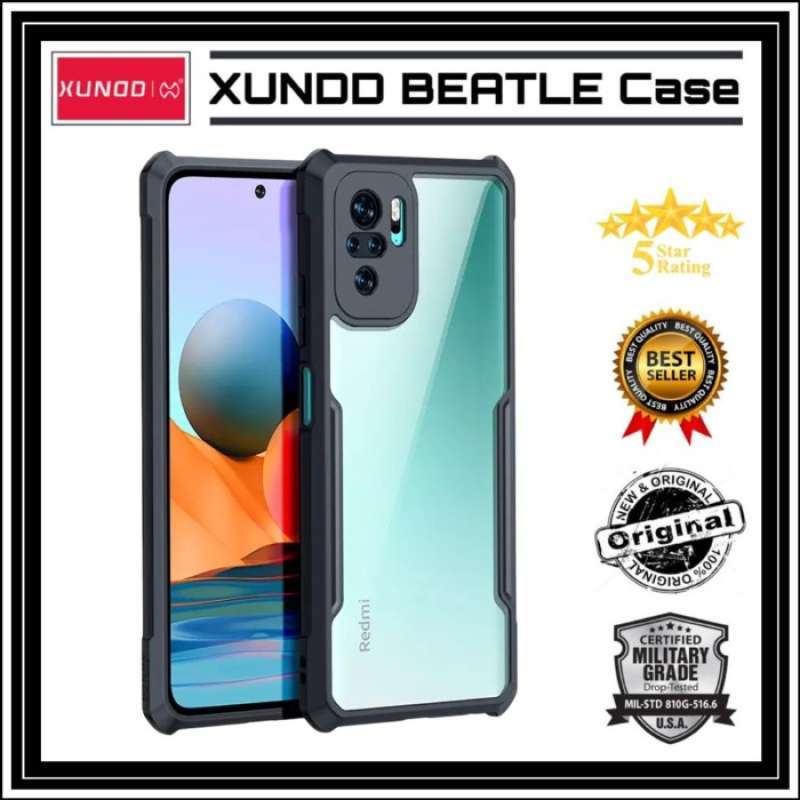 Promo Xiaomi Redmi Note 10 Xundd Original Hard Case Armor Clear Soft Cover Diskon 23% Di Seller ...