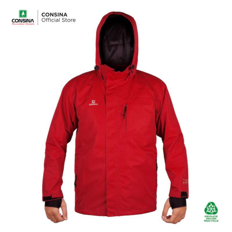 Jual Consina Sanctuary Peak Jaket Gunung Travelling - Ukuran M Biru Tua ...
