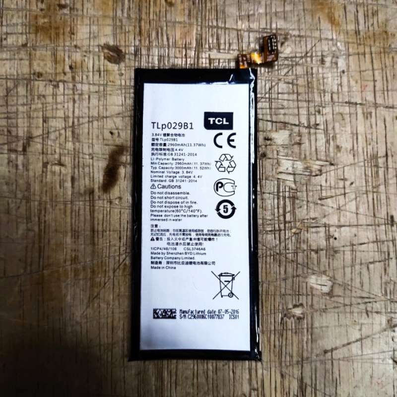 Promo Baterai Alcatel Flash Plus 2 Tlp029b1 Original Battery Battle ...