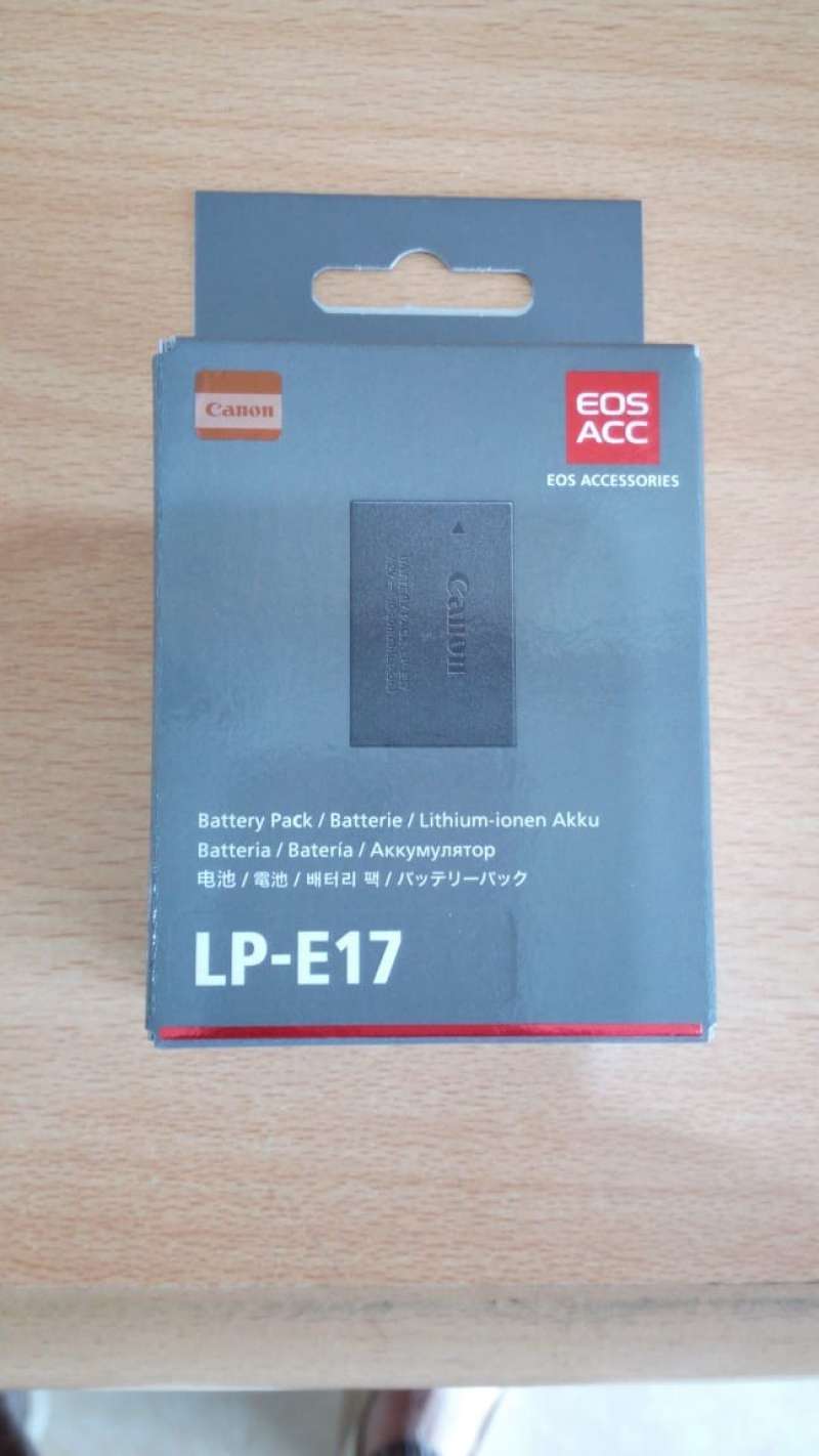 Promo Canon Lp-e17 Lithium-ion Battery Pack Original Diskon 33% Di ...