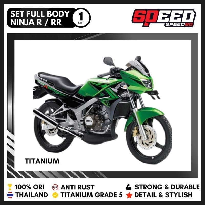 Jual Baut New Tech Full Body Ninja Rr New R Old Zx Cbu Baut Titanium ...