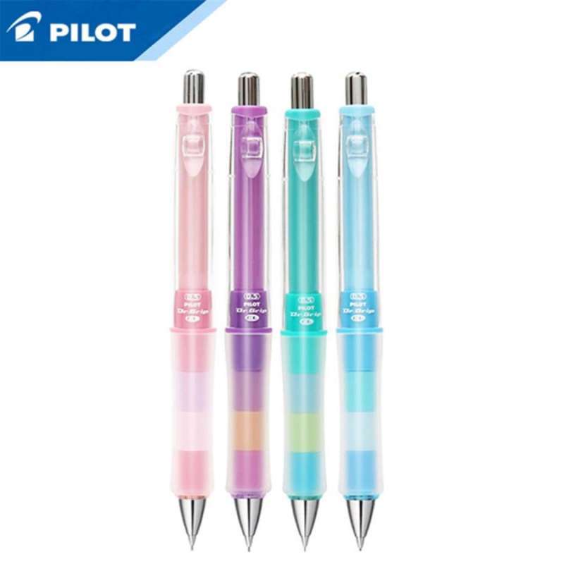 Jual Pilot Dr. Grip Play Border Mechanical Pencil 0.5mm Pensil Hdgcl-50r - Grass Green Di Seller ...