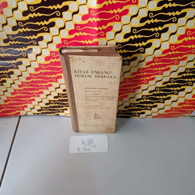 Jual Buku Kitab Undang-undang Hukum Perdata Di Seller Regstore ...