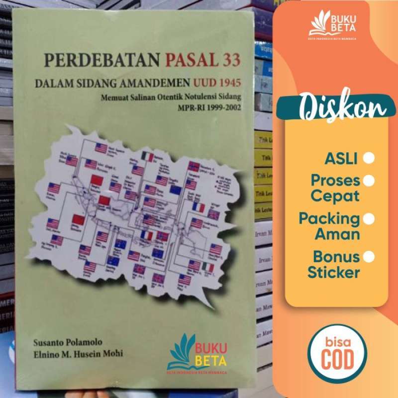 Jual Perdebatan Pasal 33 Dalam Sidang Amandemen Uud 1945 - Susanto ...