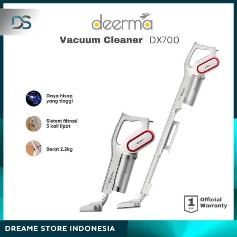 Promo Deerma Dx700 2-in-1 Vertical Hand-held Vacuum Cleaner Elektrik ...