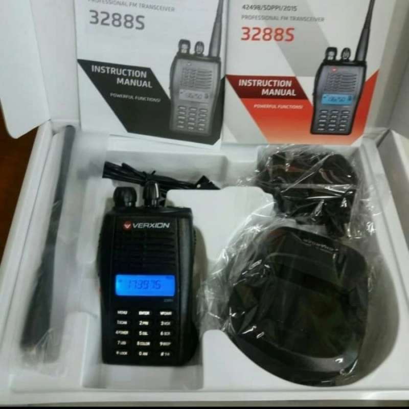 Promo Jual Ht Verxion 3288s Vhf Handi Talky Verxion 3288s Vhf Murah Terbaik Diskon 12% Di Seller ...
