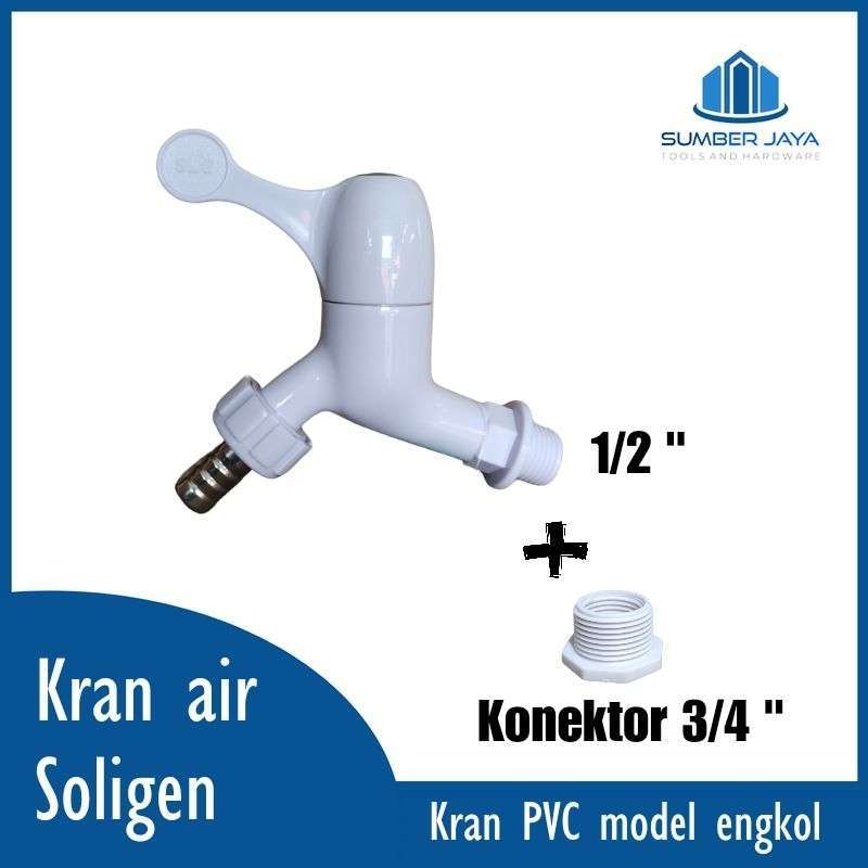 Jual Kran Air Kran Taman Soligen Kran Plastik Abs Kran Engkol Putar ...