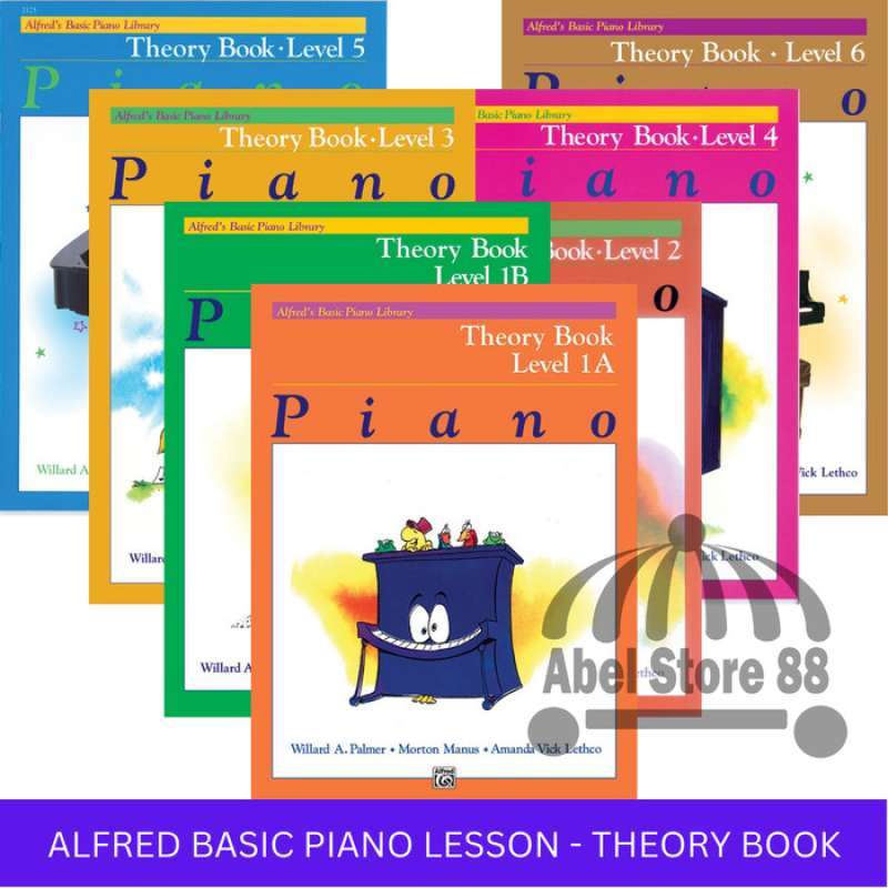 Jual Alfred Basic Piano Library Theory Book 1a/1b/2/3/4/5/6 Teori Musik - Theory 3 Di Seller ...