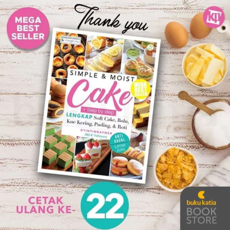 Jual Simple & Moist Cake-tintin Rayner - Home Baking Di Seller Rumix ...