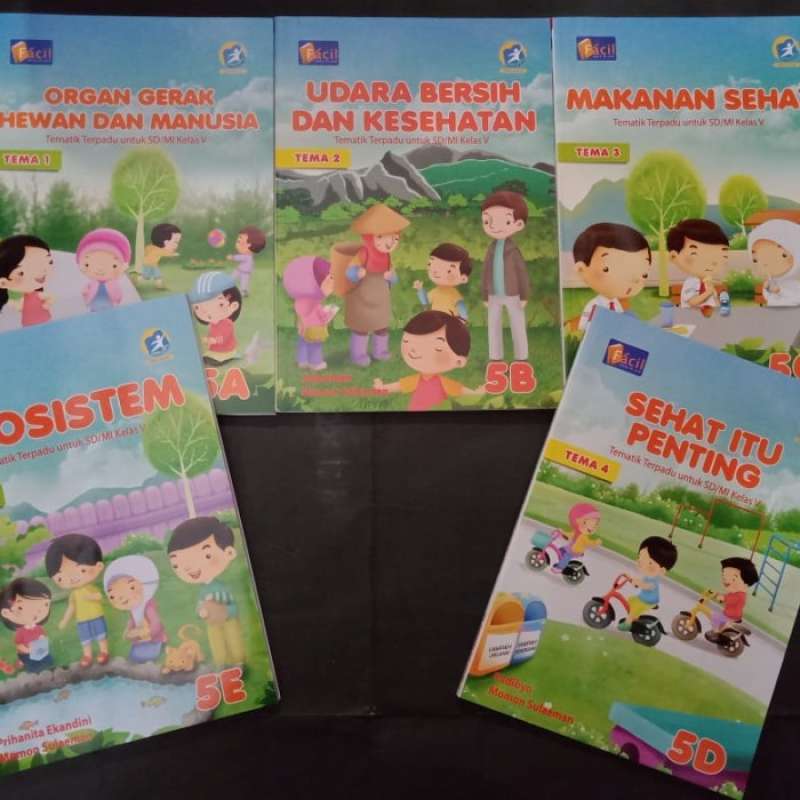 Jual Buku Pelajaran Tematik Kelas 5 Facil Grafindo - Tematik 5e Di Seller Rumix - Cengkareng ...