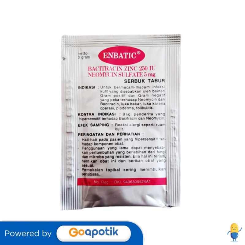 Jual Enbatic Serbuk 3 Gram Sachet Di Seller Apotek Dunia Farma Medika ...