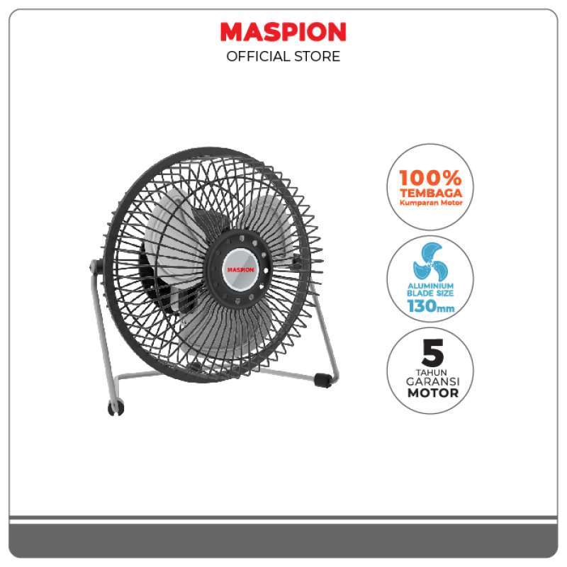 Promo Maspion Power Desk Fan Kipas Angin Meja 5 Inch Pw-608 D Diskon 30 ...