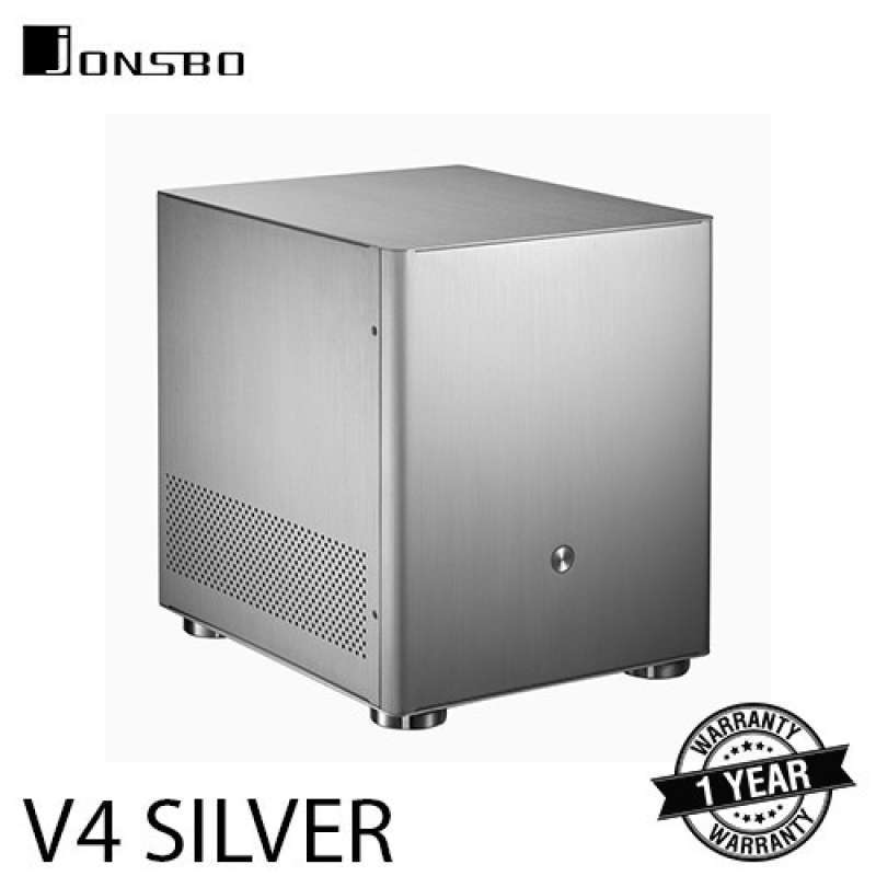 Promo Jonsbo Case V4 Silver Mini Itx / M-atx Diskon 23% Di Seller ...