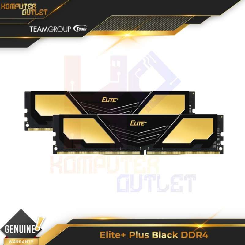Promo Team Elite Plus Black Ram Ddr4 32gb Kit 3200mhz 2666mhz 2400mhz ...