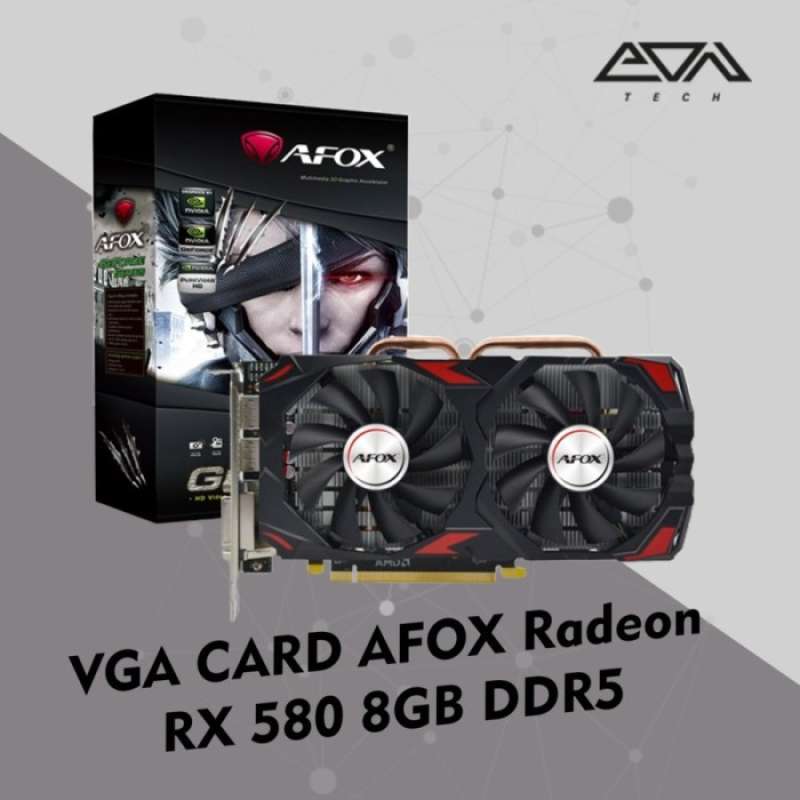 Promo Afox Rx 580 8gb Ddr5 256 Bit Dual Fan Diskon 23% Di Seller ...