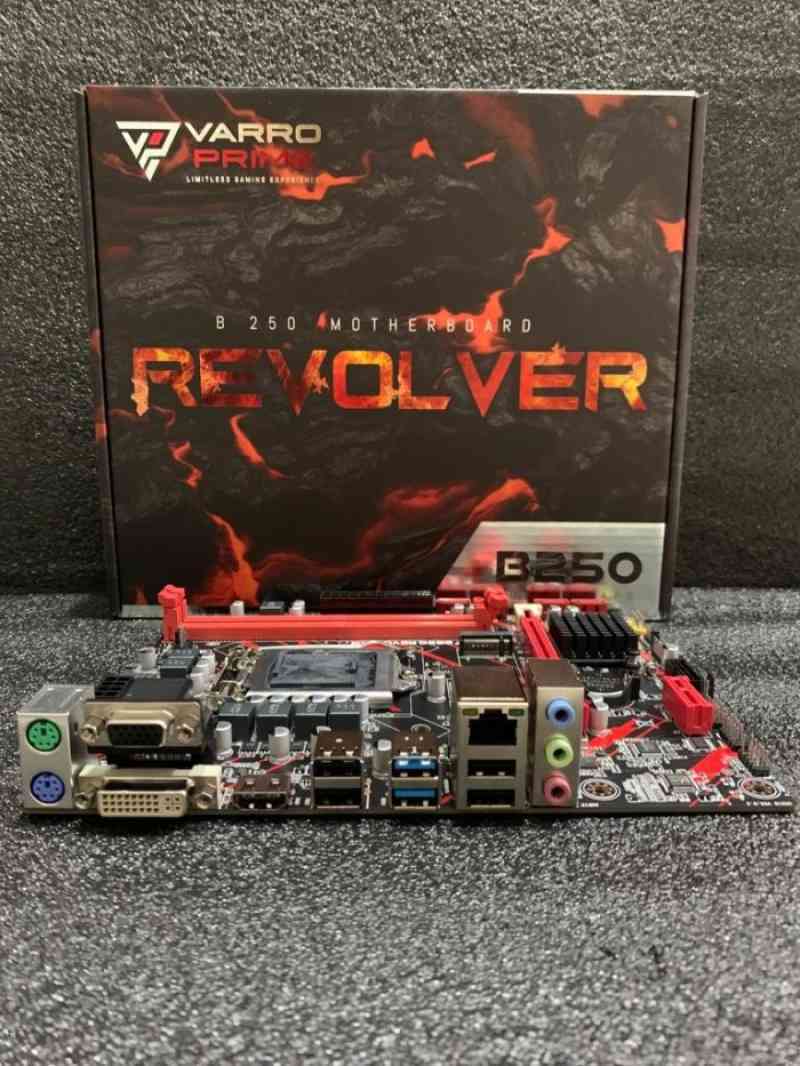 Promo Motherboard Gaming Varro B250 Revolver Mainboard Support Nvme ...