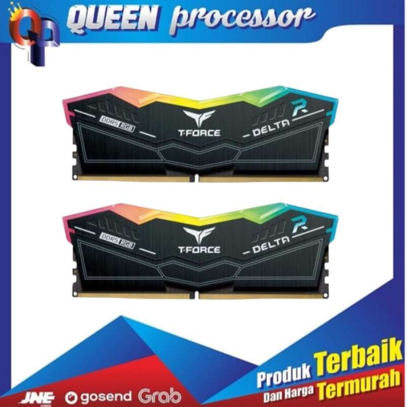 Promo Ram Team Delta Rgb 32 Gb ( 16x2 ) Ddr5 6000mhz Memory Diskon 23% Di Seller Scrollbox Store ...
