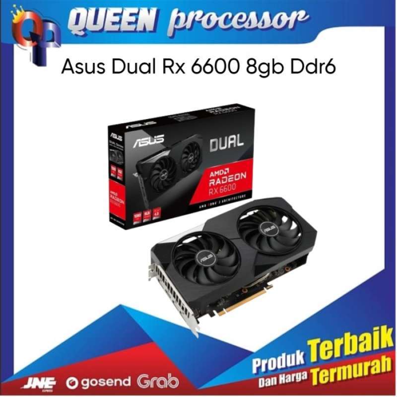 Promo Dual Amd Radeon Rx 6600 8gb Gddr6 128- Bit Rx6600 Diskon 23% Di ...