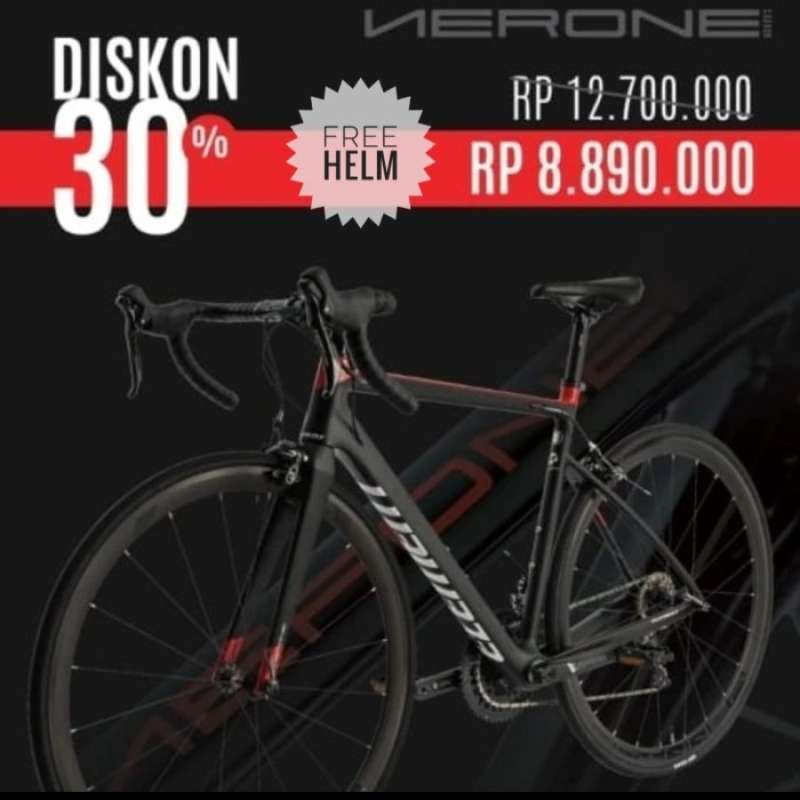 Promo Promo- Sepeda Balap Roadbike Road Bike Element Nerone Full Karbon ...