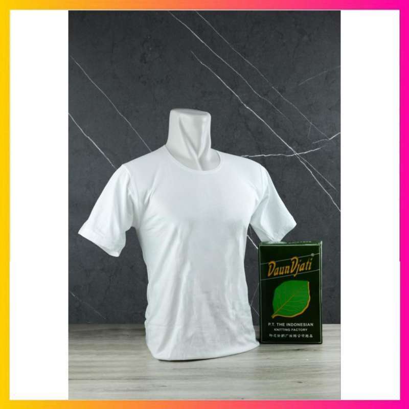 Jual Daun Djati Kaos Dalam Pria Oblong 100% Original - 36 Di Seller Wd ...