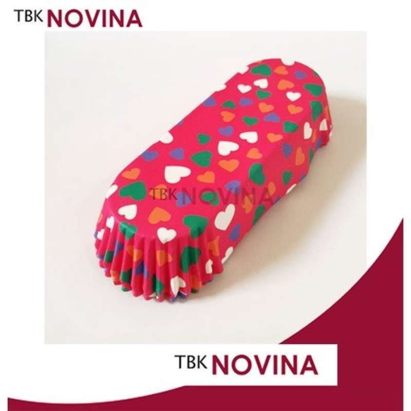 Promo [200pcs] Paper Cup Case Roti Oval / Kertas Alas Cup Roti Laminasi ...