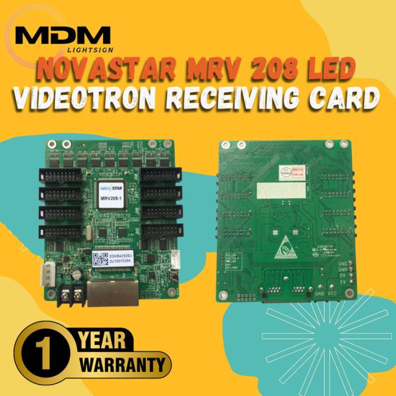 Promo Novastar Mrv 208 Led Videotron Receiving Card Diskon 23% Di ...