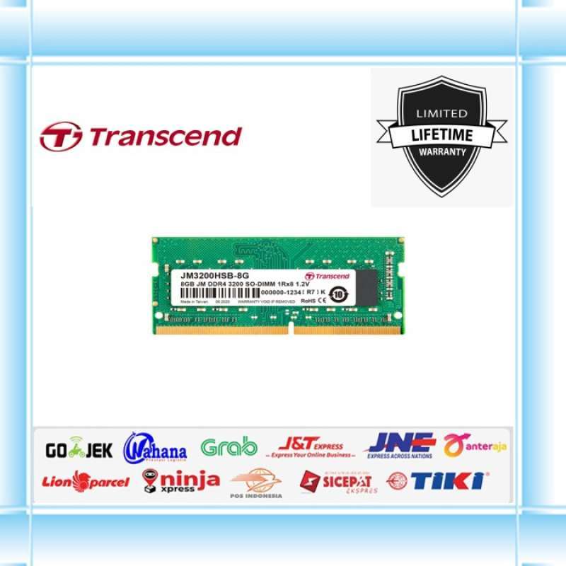 Promo Transcend So-dimm Jetram Ddr4 3200 [notebook Memory] Diskon 23% ...