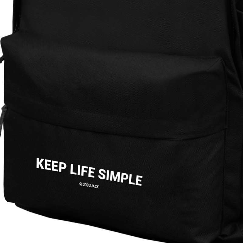 Promo Dobujack Tas Life Black Backpack Diskon 74% Di Seller Dobujack - Cisaranten Kulon, Kota ...