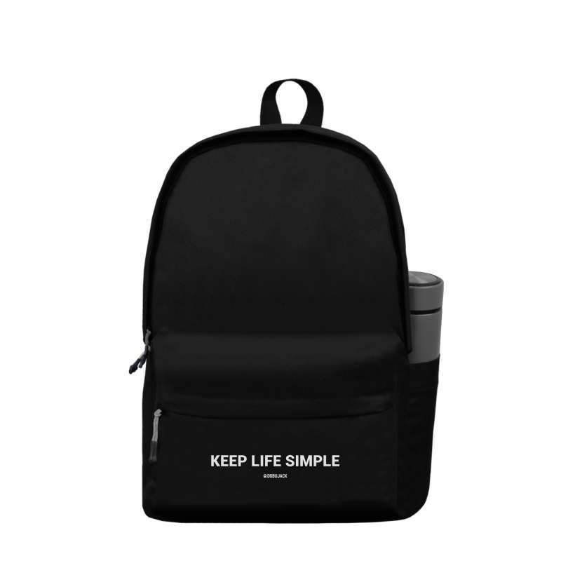 Promo Dobujack Tas Life Black Backpack Diskon 74% Di Seller Dobujack - Cisaranten Kulon, Kota ...