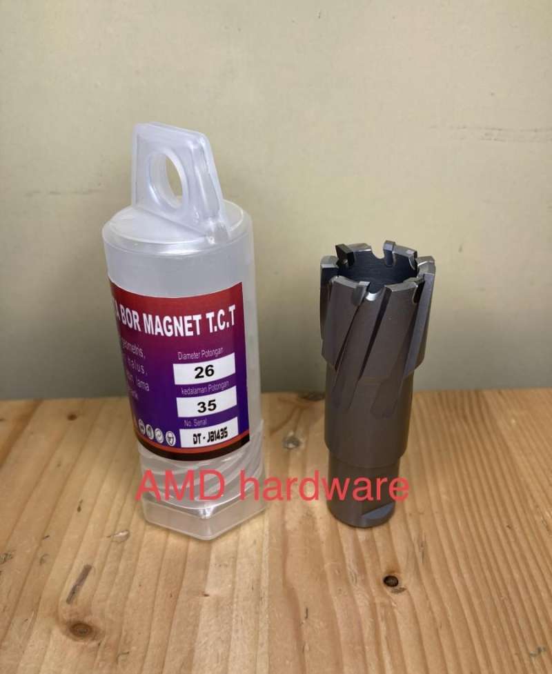 Jual Mata Bor Magnet Jetbroach Tct 26mm 28mm 30mm X 35mm Magnetic Drill ...