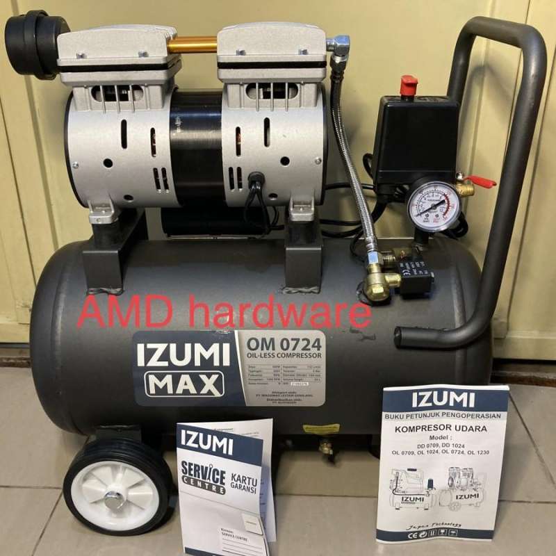 Jual Mesin Compressor Oilless/kompresor Oilless Angin 3/4 Hp 24liter ...