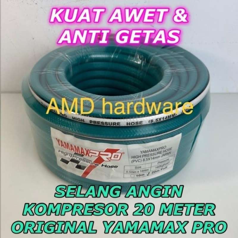 Jual Selang Angin Pvc Kompresor 20 Meter Air Hose Roll Mesin Compressor ...