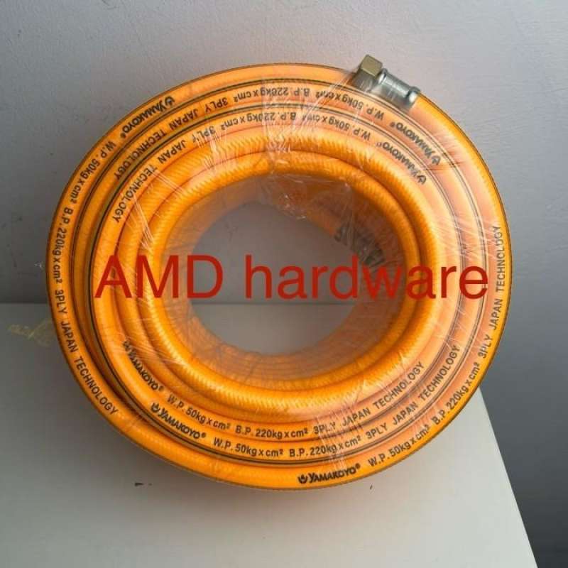 Jual Selang Angin Pvc Kompresor 20 Meter Air Hose Roll Mesin Compressor ...