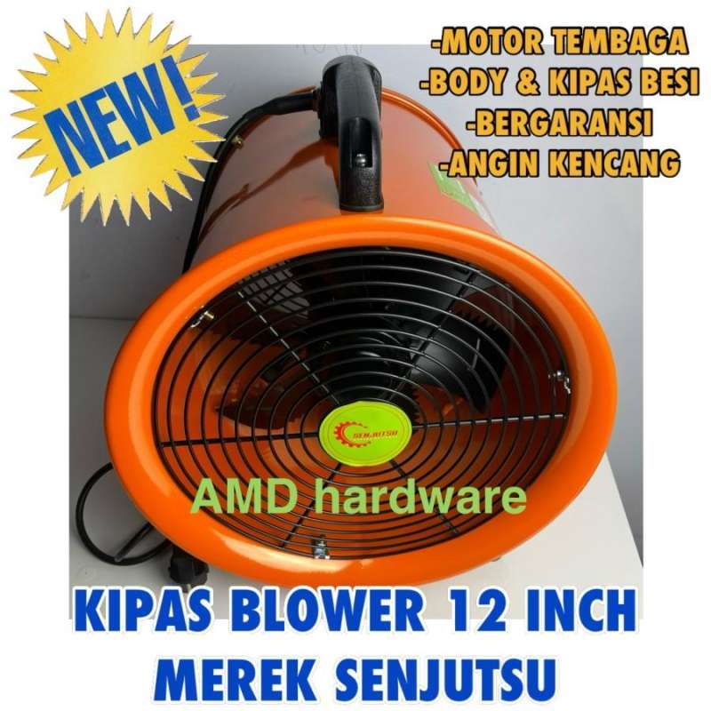 Jual Mesin Kipas Angin Blower Portable Ventilator 12 14 16 18 10 8 Inch Inci Exhaust Fan Hisap ...